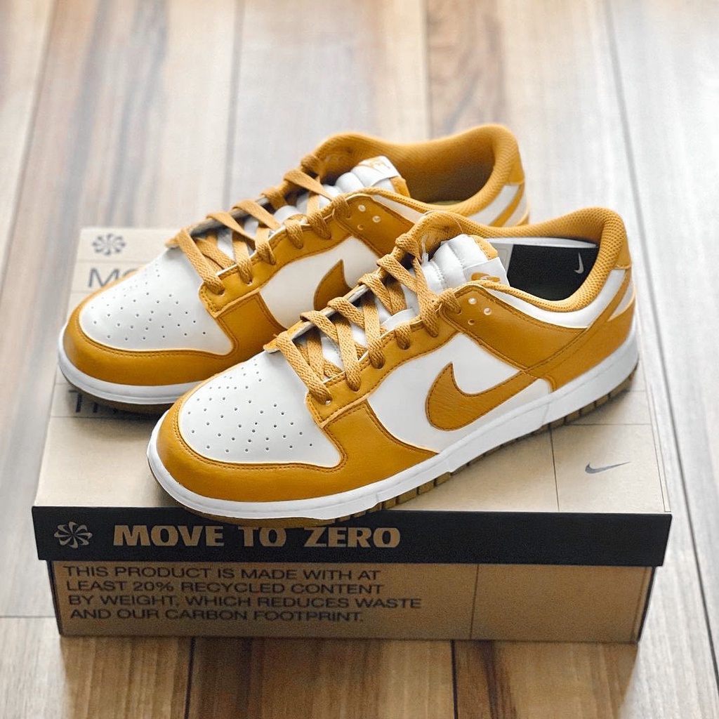 -EJ- 245零碼 NIKE DUNK LOW NEXT NATURE PHANTOM 咖哩白黃 DN1431-001 | 蝦皮購物