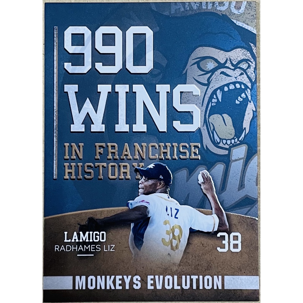 隊史990勝 2019 中華職棒30年 桃猿進化論 #ME04 LAMIGO 桃猿 2020年發行 | 蝦皮購物