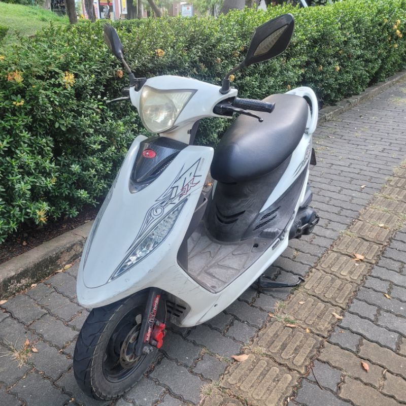 自售機車 光陽 KYMCO JR 100 白色 2008年出廠 | 蝦皮購物