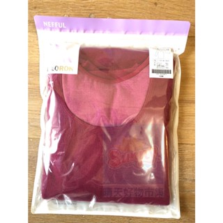 （日本原廠）NEFFUL 仕女（厚）圓領長袖衛生衣 負離子 紅色 UW 251 有現貨在台灣 | 蝦皮購物