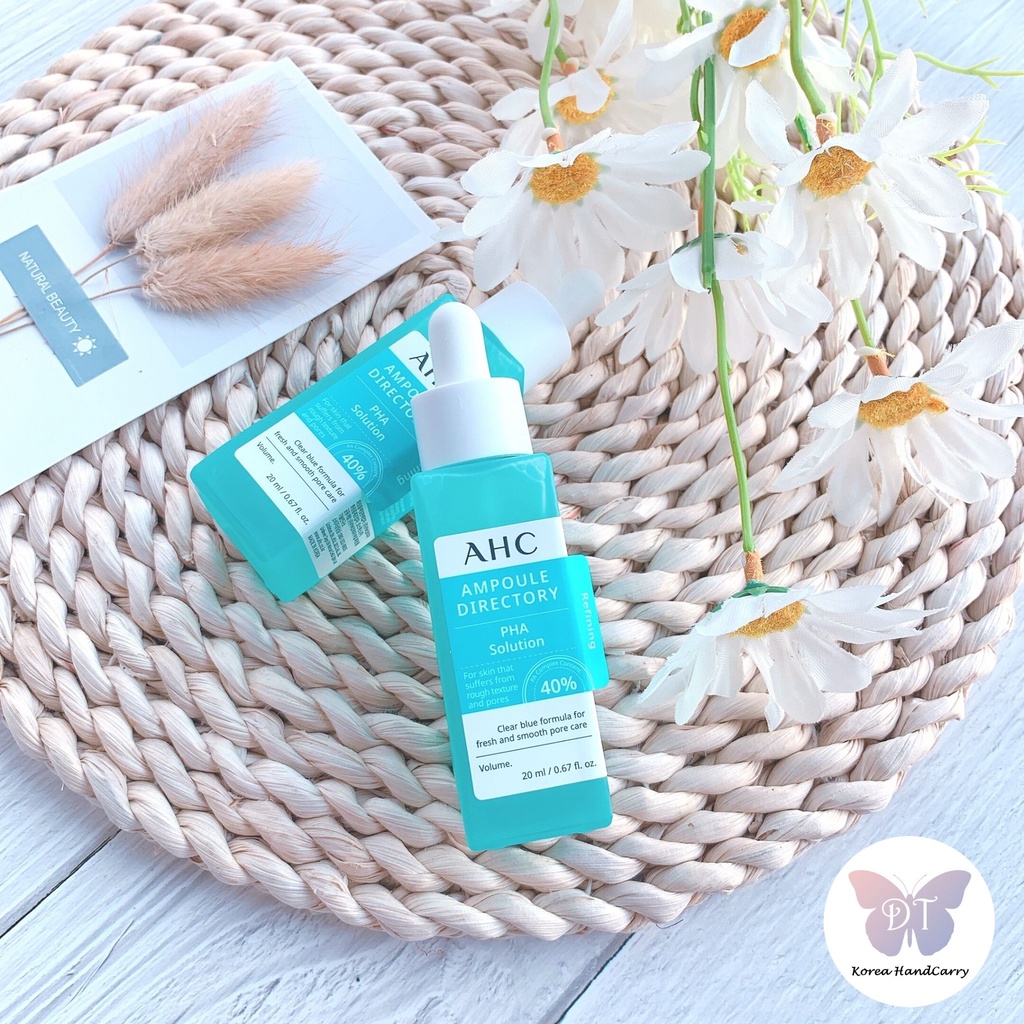 【滴滴踢】 AHC 40%複合琥珀酸 PHA 毛孔緊緻精華 20ml 精華液 解答精華 精華 補水 保濕 現貨 正品 | 蝦皮購物