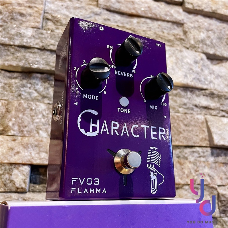 現貨在庫/贈變壓器 Flamma FV03 人聲 變聲 吉他 效果器 Delay Reverb 幻象電源 都具備 | 蝦皮購物