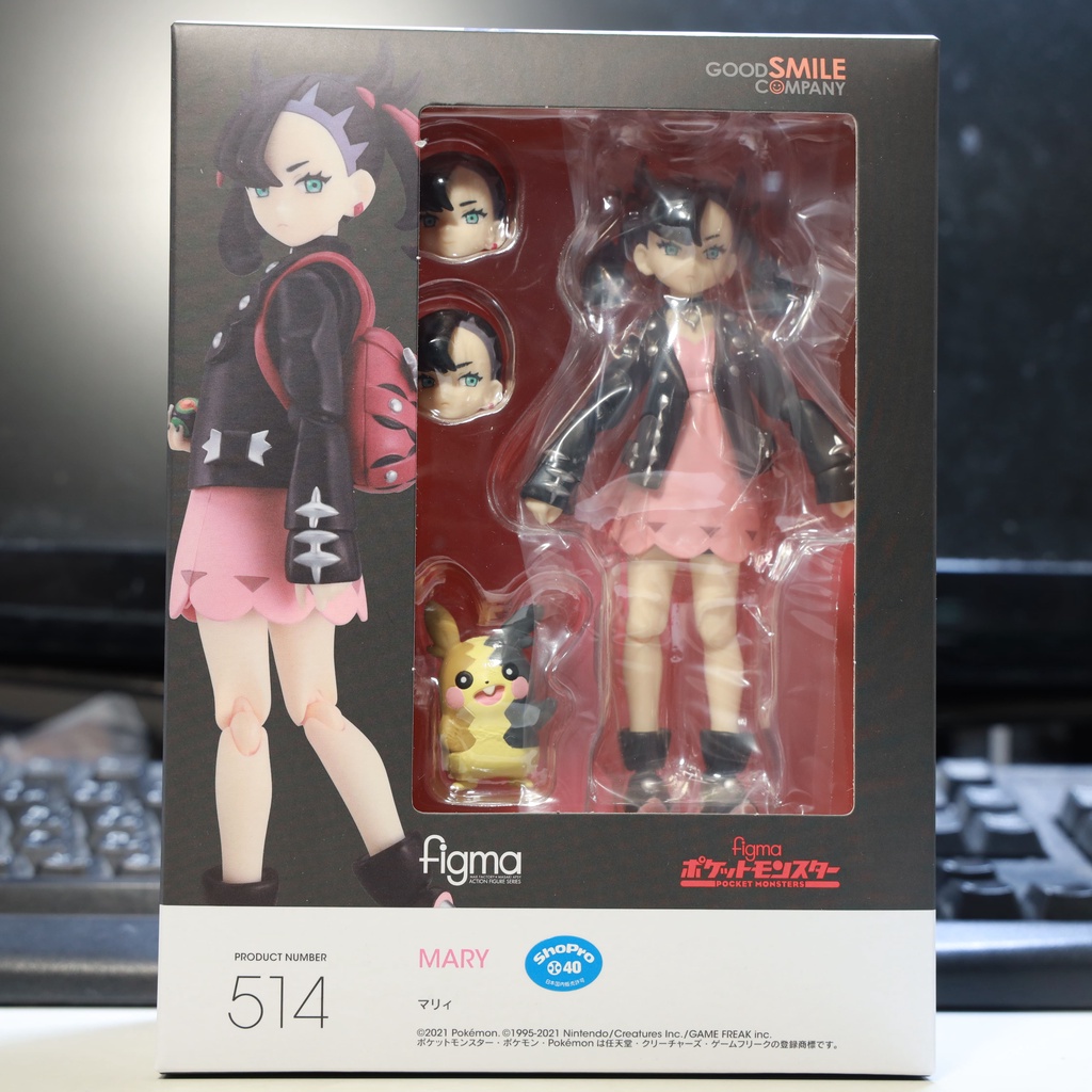 GSC Figma 514 寶可夢 劍盾 瑪俐 & 莫魯貝可 日版全新現貨 賣場內有更多黏土人 | 蝦皮購物