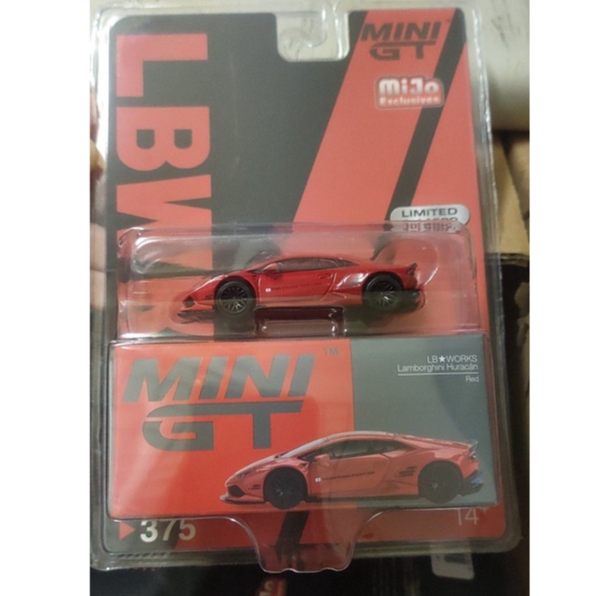 (現貨) Mini GT 375 美版 Lamborghini Huracan LB Works | 蝦皮購物