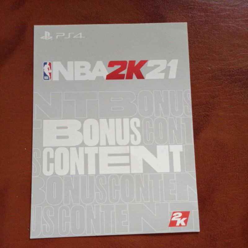 PS4 NBA2K21 預購特點代碼 | 蝦皮購物