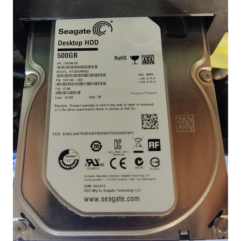 Seagate 西捷 500G SATA 硬碟 ST500DM002 | 蝦皮購物