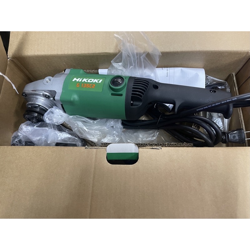 現貨☆中日機械☆日立Hikoki G13SC2 125mm(5") 1200W 強力型 平面砂輪機 角磨機研磨機 | 蝦皮購物
