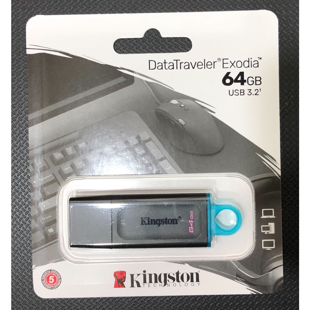 全新 金士頓 Kingston DataTraveler Exodia USB 隨身碟 64GB DTX/64G | 蝦皮購物