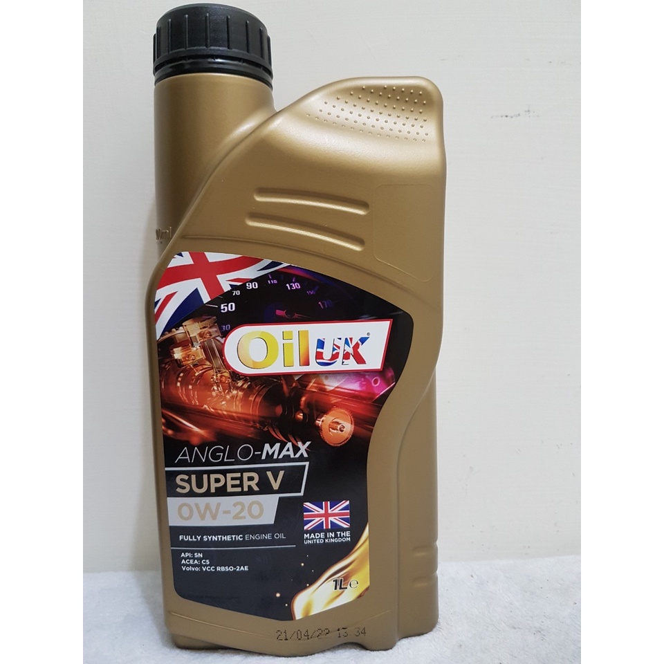 【VOLVO-VCC RBSO-2AE👍總代理公司貨👉聊聊詢問優惠價】英國ANGLO盎格魯0W-20 C5全合成節能機油 | 蝦皮購物