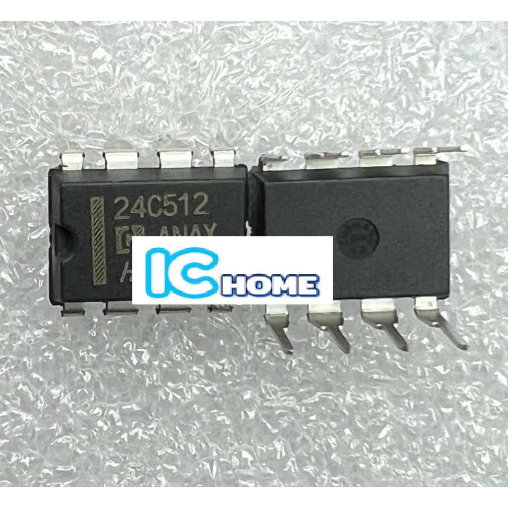 ICHOME 全新 24C512 AT24C512 DIP8 EEPROM I2C 512K 多款可諮詢 現貨 | 蝦皮購物