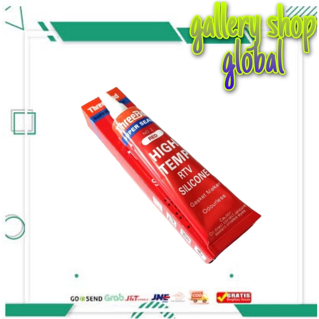 Merah Threebond/treebond RTV 墊片膠 30gr 高溫 2 號紅/紅 | 蝦皮購物