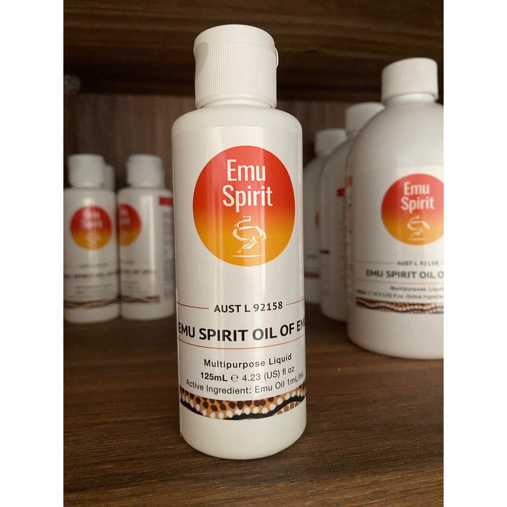 【澳洲EMU Spirit 】100% Pure Emu Oil 純鴯鶓油 125ml 最新包裝新鮮現貨不用等 | 蝦皮購物