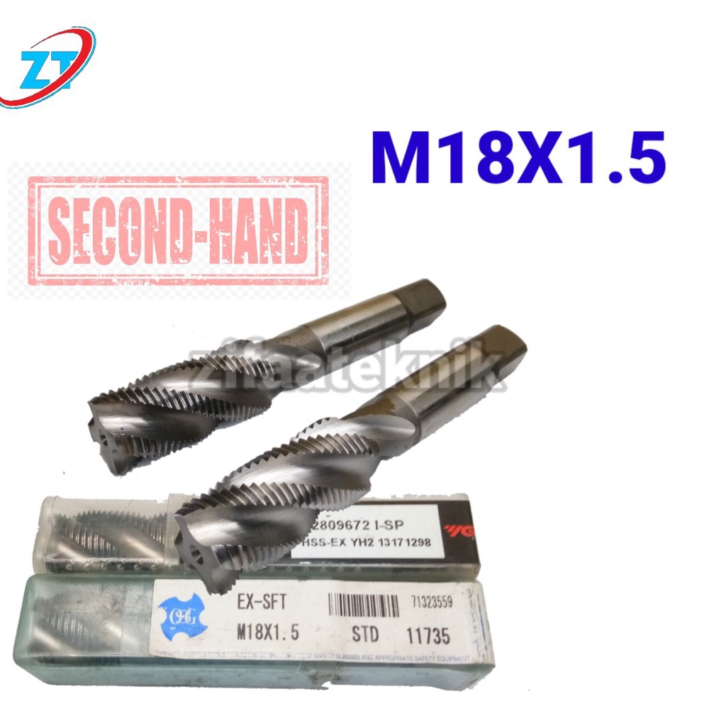 絲錐 EX-H-SFT HSE M18X1.5 OSG YG 螺紋製造工具 | 蝦皮購物