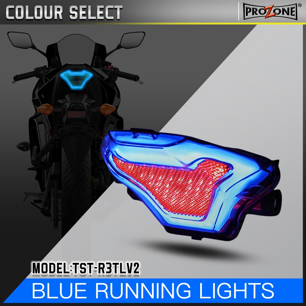 PROZONE LED導光煞車燈組 山葉YZF R3 R25 MT03Y15ZRLC150 009尾燈帶方向灯組 | 蝦皮購物