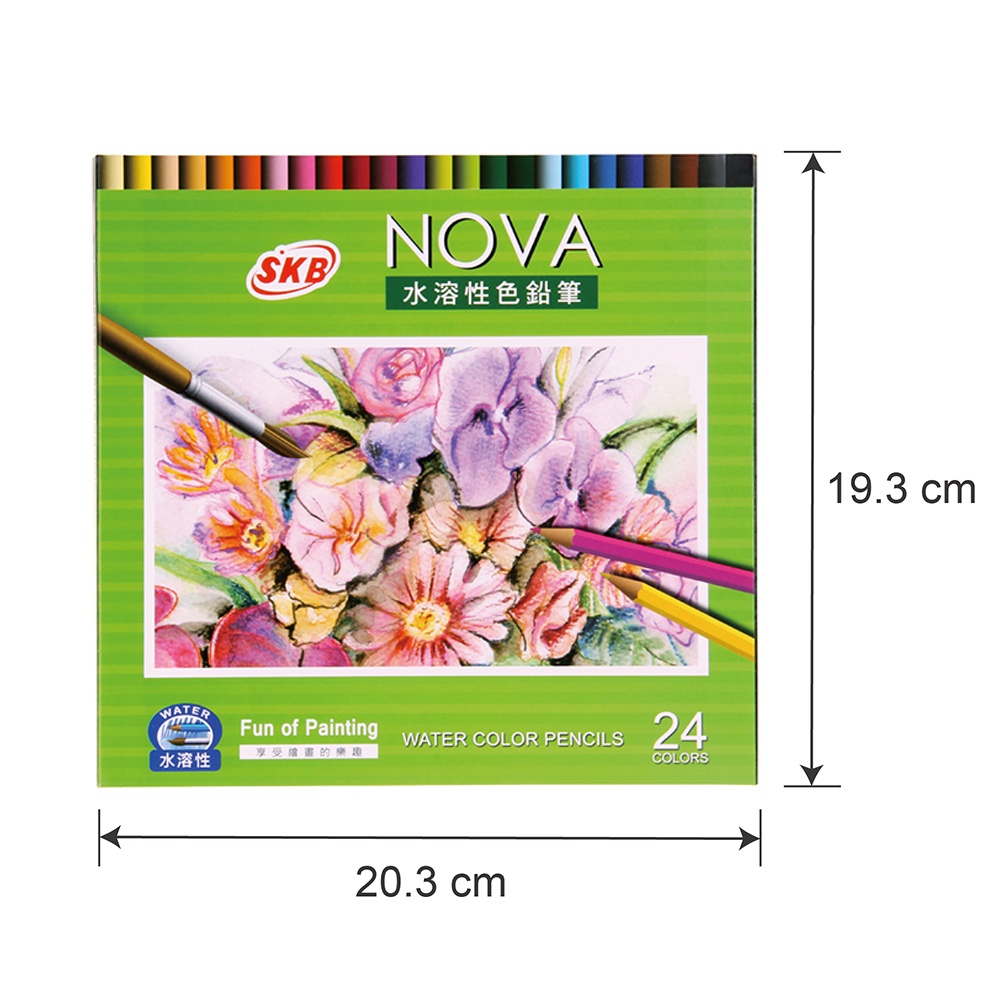 SKB NP-260C NP-130C 水性色鉛筆 紙盒 色鉛筆 出清價 水彩筆 水染 出清價 惜福品 超值 好愛買 | 蝦皮購物