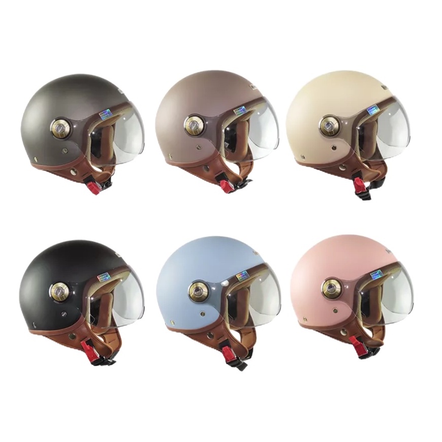 華泰 安全帽 K-808A+ 素色 消光 多色可選 醺砂 飛行帽 K808A+ 半罩 全拆洗 透氣 輕量 涼感《淘帽屋》 | 蝦皮購物