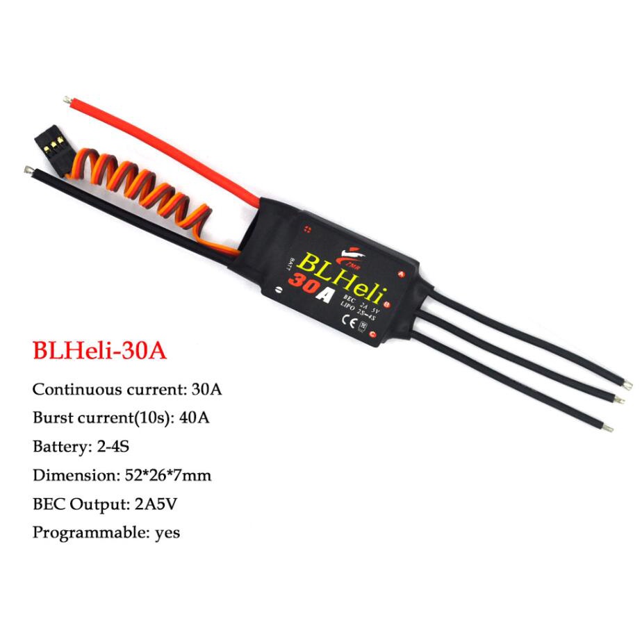 Blheli 無刷 ESC 12A 20A 30A 40A 50A 60A 80A 帶 UBEC 用於四軸飛行器模型固定 | 蝦皮購物