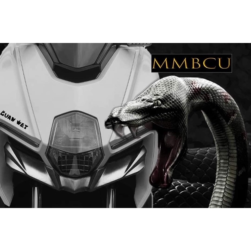 『XZ』 冠威 曼巴 MMBCU 獠牙 下巴 毒牙 空力套件 下導流 貼片 | 蝦皮購物