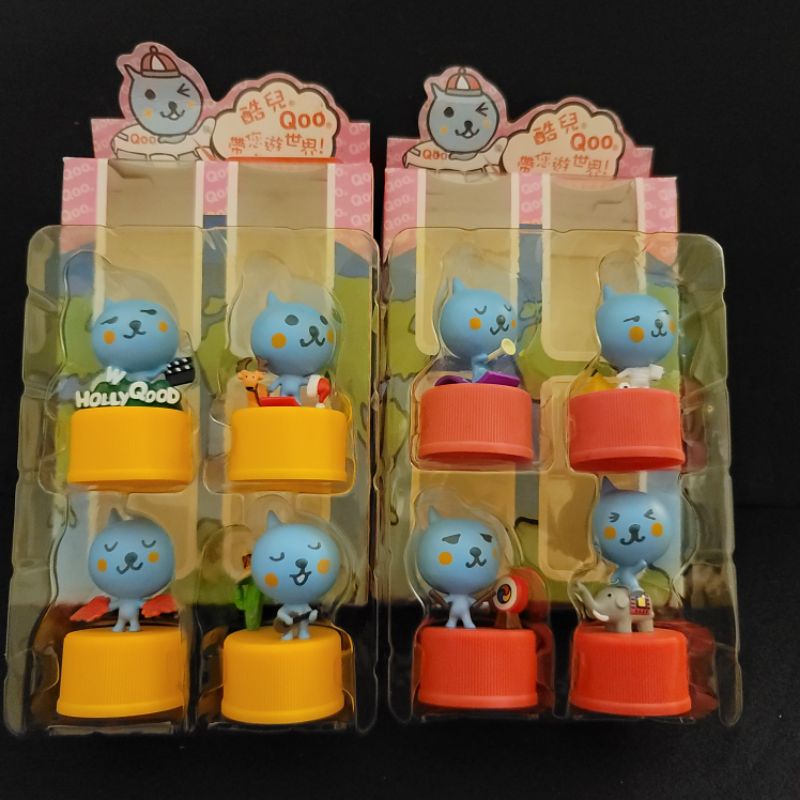 可口可樂-酷兒“QOO”～QOO亞洲風/西洋造型 立體公仔瓶蓋 限量珍藏版（高5.5～6.5公分，瓶蓋直徑約3.4公分） | 蝦皮購物