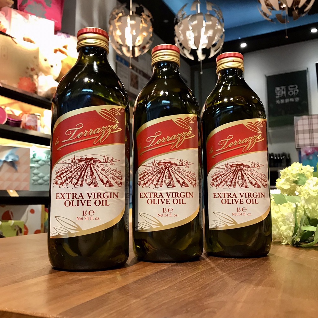 義大利 Terrazze Extra Virgn 初榨橄欖油 1000ML [JENPIN饌] | 蝦皮購物