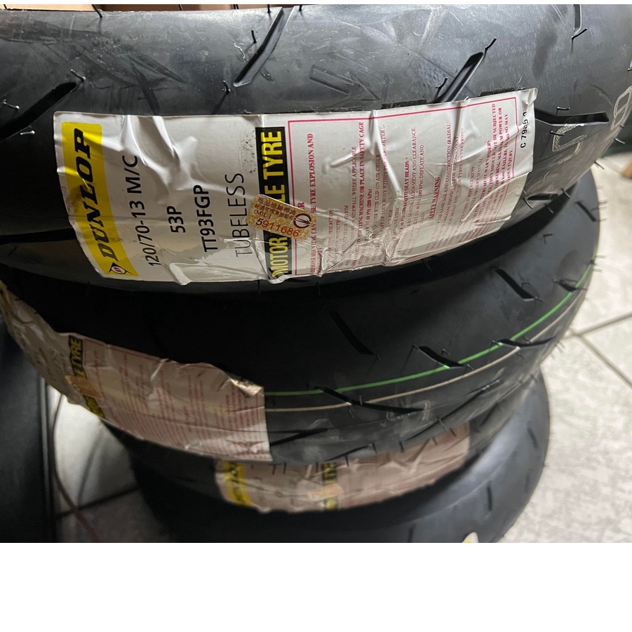 -TT93- DUNLOP 登祿普 TT93GP TT93 110/70-12 熱熔胎 輪胎 12吋 13吋 10吋 | 蝦皮購物