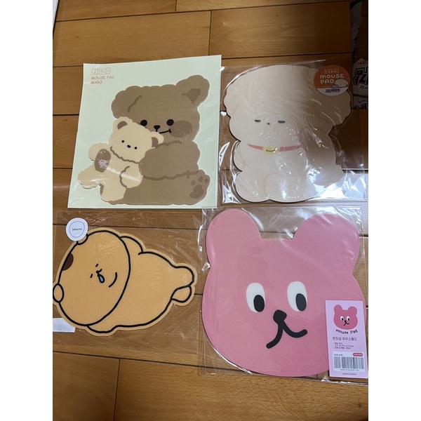 🇰🇷現貨 韓國文創 滑鼠墊 ddoddo friends 3 month Hazz 594 Land | 蝦皮購物