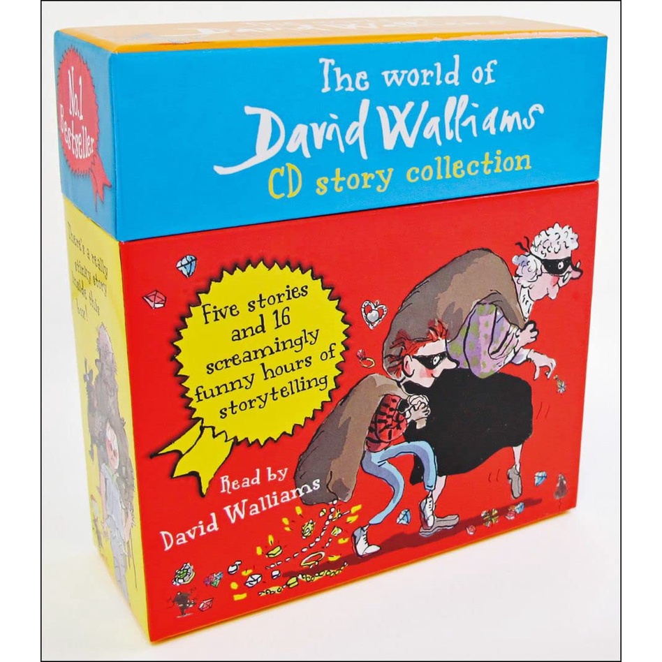 David Walliams CD Story Collection-14 CDs (Audio) | 蝦皮購物