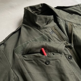 比利時公發 Belgian Army M88 field jacket OD色 厚磅純棉 野戰外套 vintage 古著 | 蝦皮購物