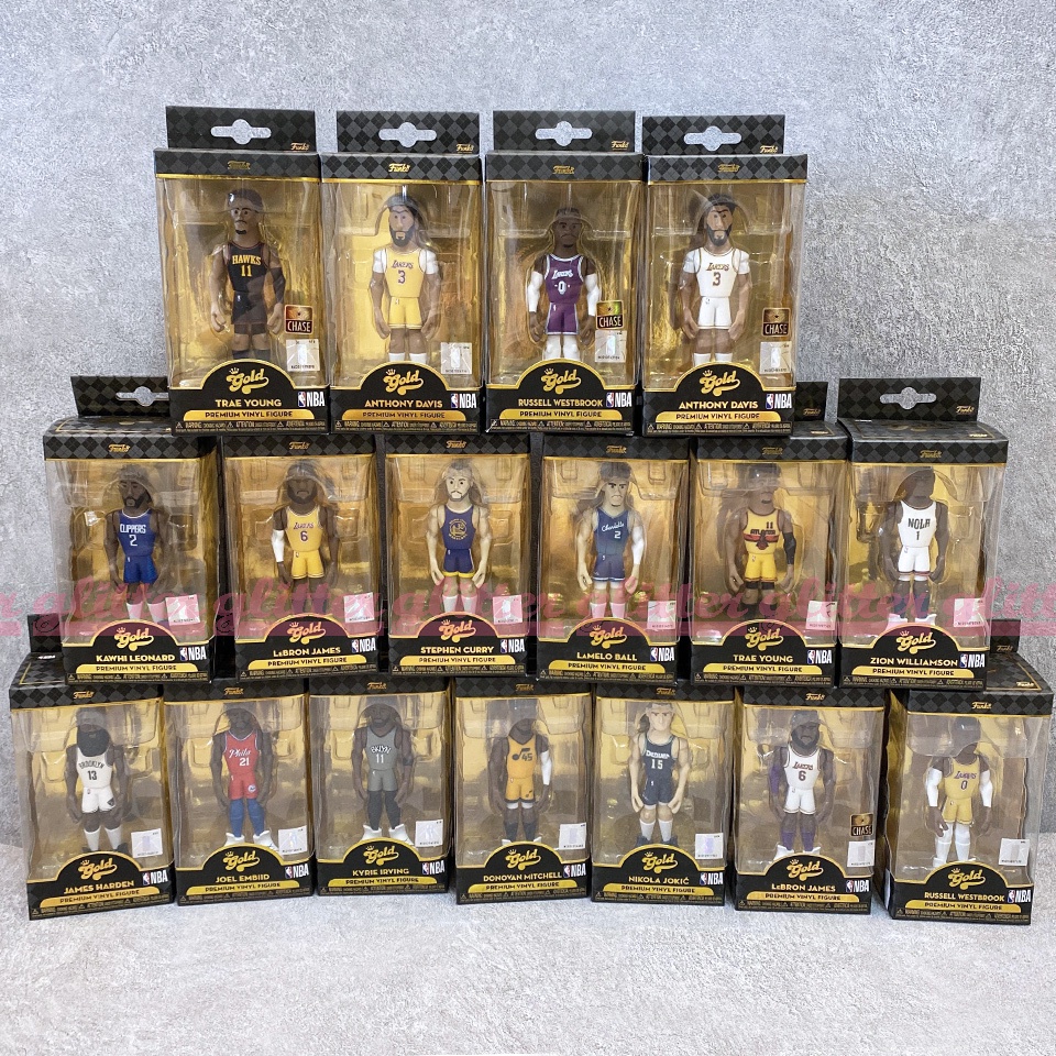 glitter。Funko VINYL GOLD 美國 NBA 球員 LEBRON CURRY ANTHONY 公仔 | 蝦皮購物