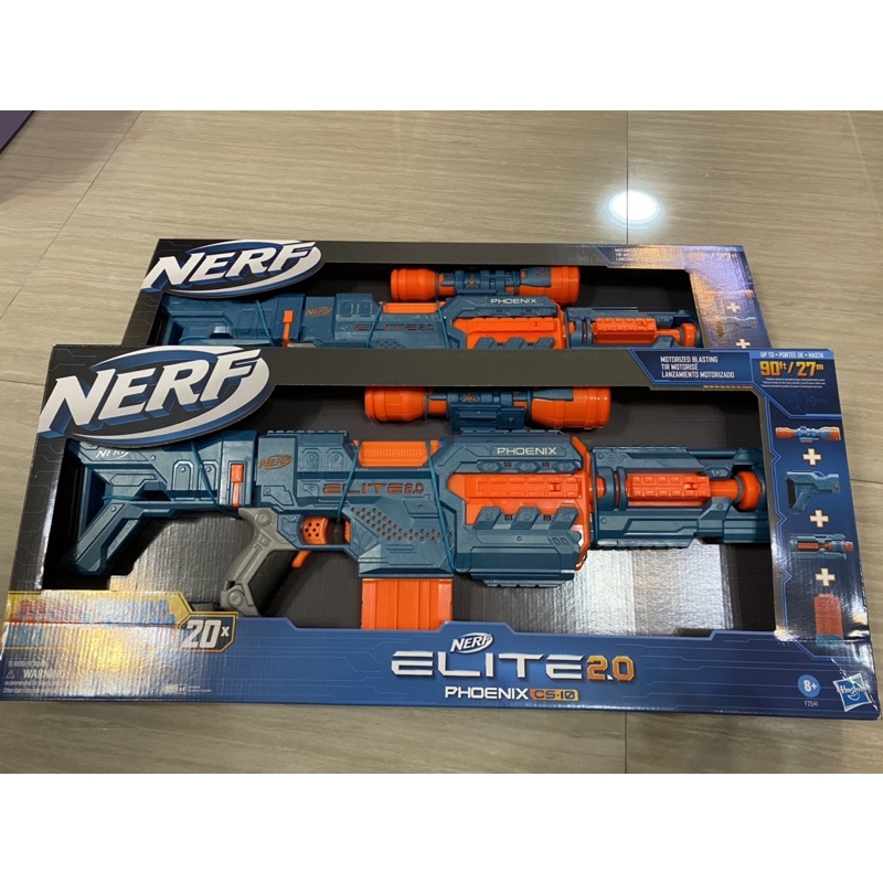 台灣未販售（橘）機 Nerf Elite 2.0 Phoenix CS-10 殲滅者 stryfe | 蝦皮購物
