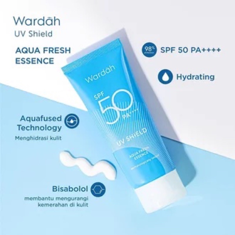 WARDAH Uv shield spf 50 | 蝦皮購物