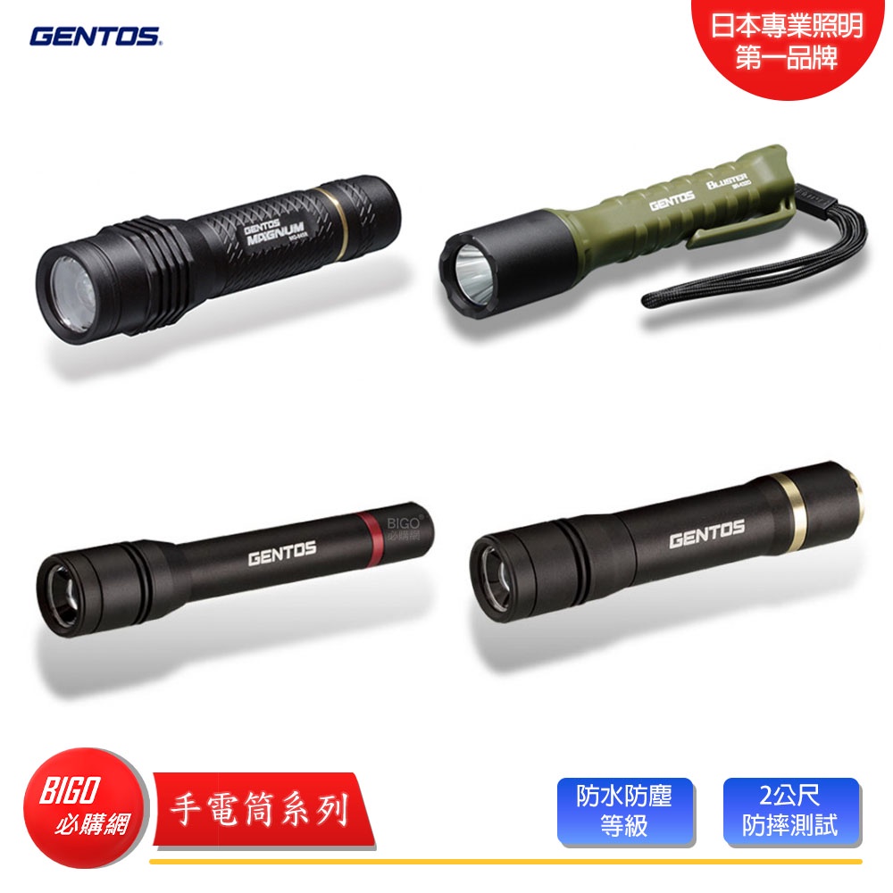 【Gentos】 MG-845R RX-285R 手電筒系列 強光手電筒 手電筒 充電手電筒 防水手電筒 露營 登山 | 蝦皮購物