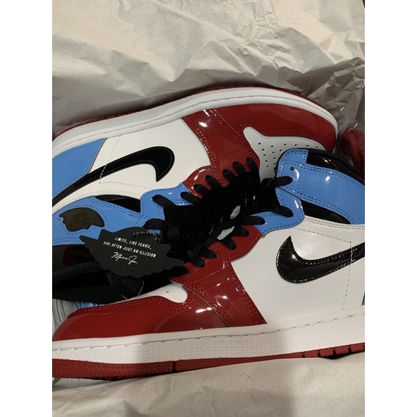 Air Jordan 1 retro hi OG Fearless 亮皮 北卡藍 芝加哥 AJ1 US10 | 蝦皮購物