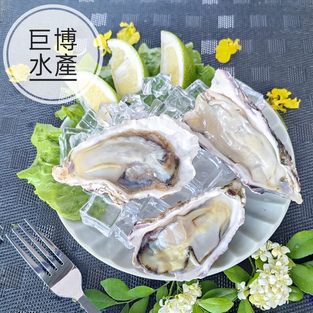 【巨博水產】韓國半殼生蠔 8-9.5cm韓國 生蠔 半殼生蠔 海中牛奶 高蛋白 海鮮 烤肉 海鮮 | 蝦皮購物