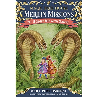 Merlin Mission #17: A Crazy Day with Cobras (平裝本)/Mary Pope Osborne ...