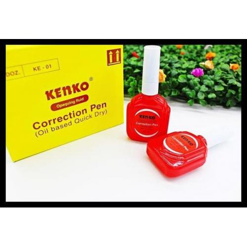 Minimal Gg 修正液 KENKO KE-01 Tipx 修正筆Typex 液體/修正液/去除液體/橡皮擦 | 蝦皮購物