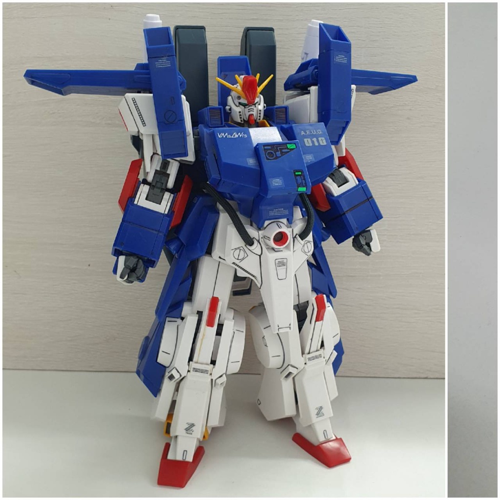 M50【米皇模型】MG 1/100 全武裝ZZ鋼彈 FA-010S Full Armor ZZ Gundam | 蝦皮購物