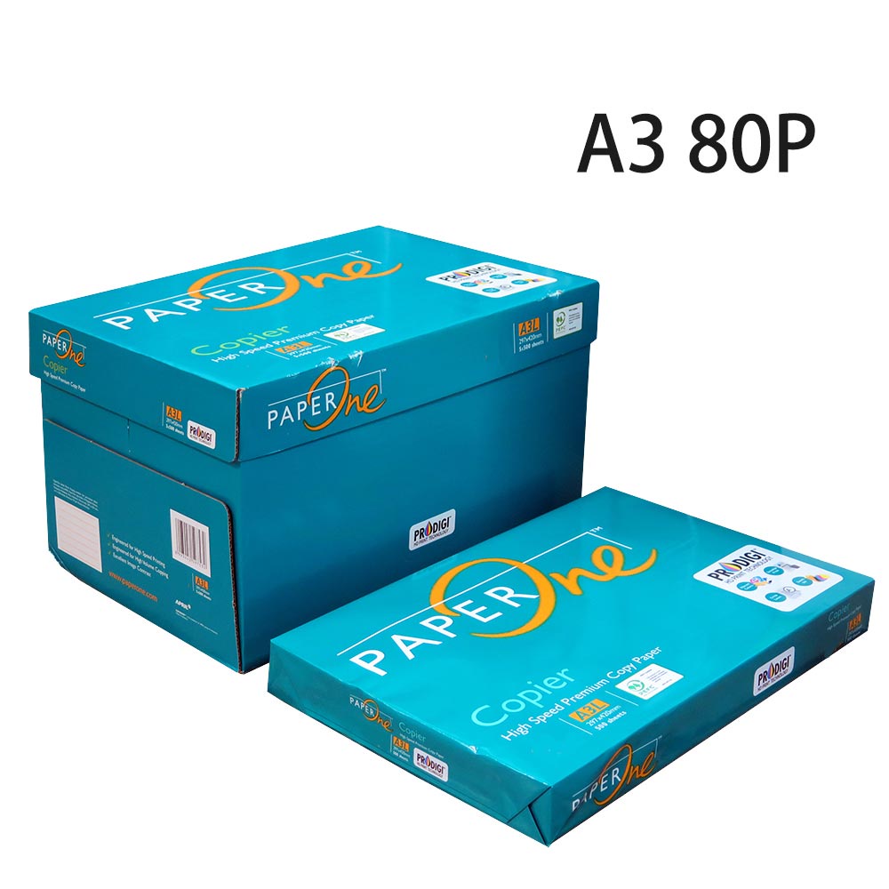 含稅附發票【史代新文具】PAPER ONE 80P 綠包 A3 影印紙/多功能紙 (500張/包) | 蝦皮購物