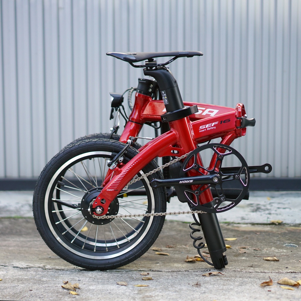 超輕 電輔 小摺 HASA SEF16 電動輔助折疊自行車 11.5公斤 可跑50km 代步 > BIKEfun拜訪單車 | 蝦皮購物