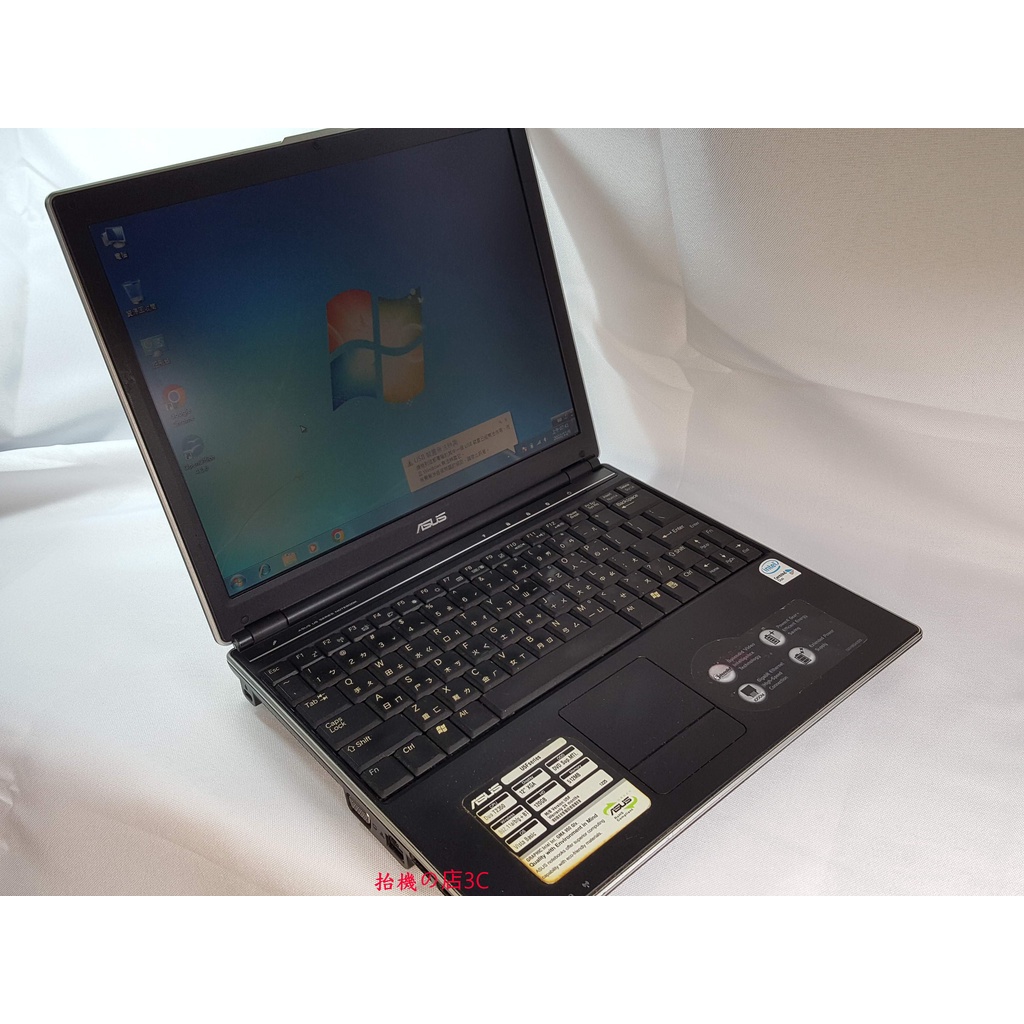已售出 Asus U5F 雙核(黑色) 12吋 輕便 小筆電 | 蝦皮購物