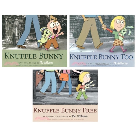 The Mo Willems' Knuffle Bunny Collection (全三冊)(平裝本)/Mo Willems【禮筑外文書店 ...