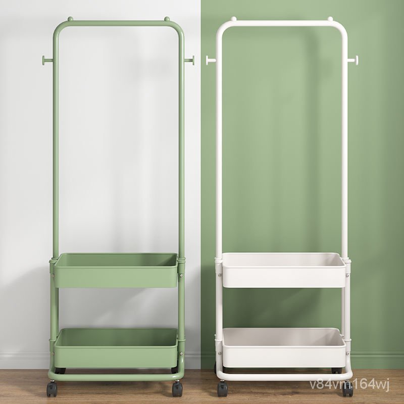 【優選好物】簡易衣帽收納一體組閤掛衣架傢用落地臥室陽臺可移動晾衣置物衣架jioyh DPIE | 蝦皮購物