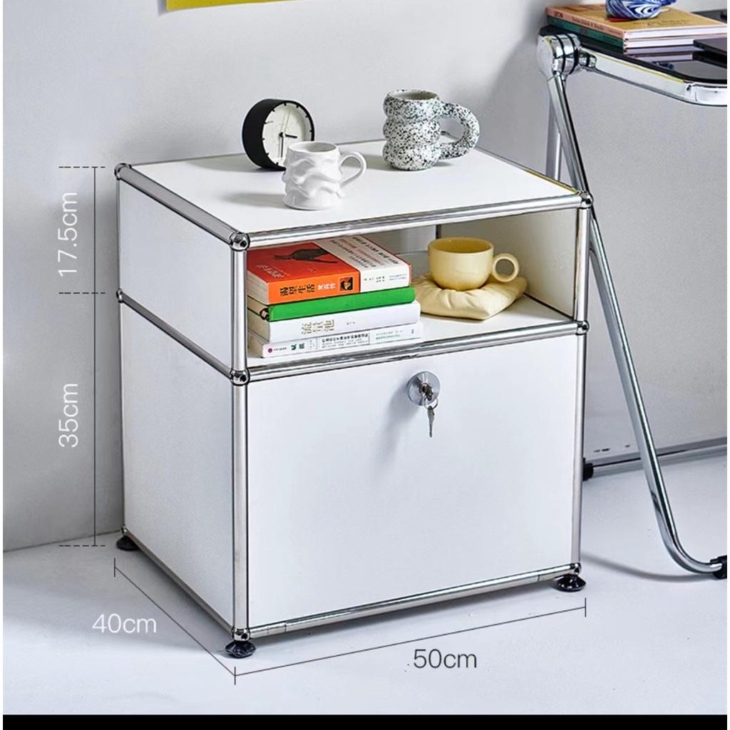 usm現代簡約不銹鋼置物架玻璃架多層可移動客廳餐廳落地ins床頭櫃 床頭櫃 抽屜櫃 置物櫃 邊櫃 收納櫃 VMBP | 蝦皮購物