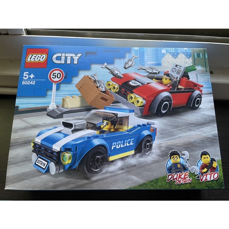 現貨 LEGO 60242 警察高速公路追捕戰 城鎮系列 全新 未拆封 | 蝦皮購物