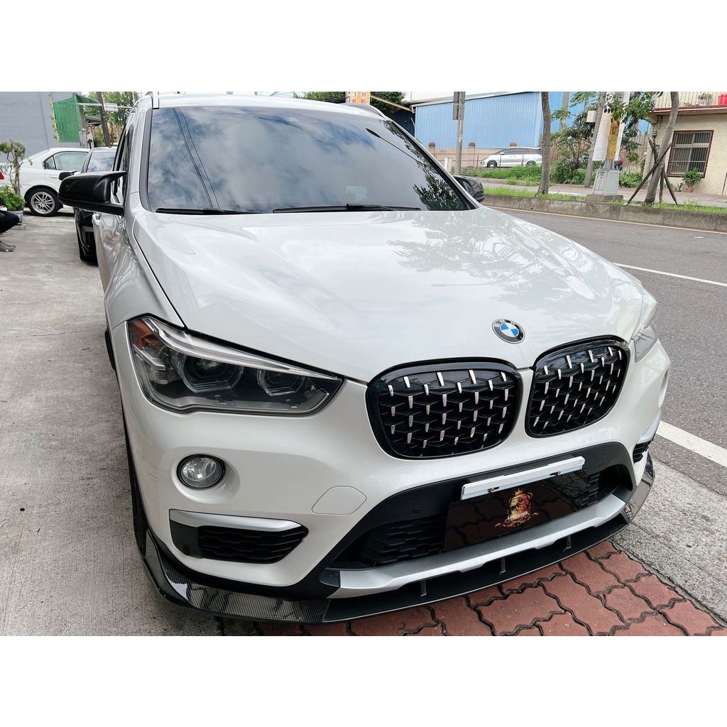 BMW F48 F49 X1 空力套件 擾流板 定風翼 尾翼 前下巴 側群 後擾流板 中網 後照鏡 排氣管 尾飾改裝 | 蝦皮購物