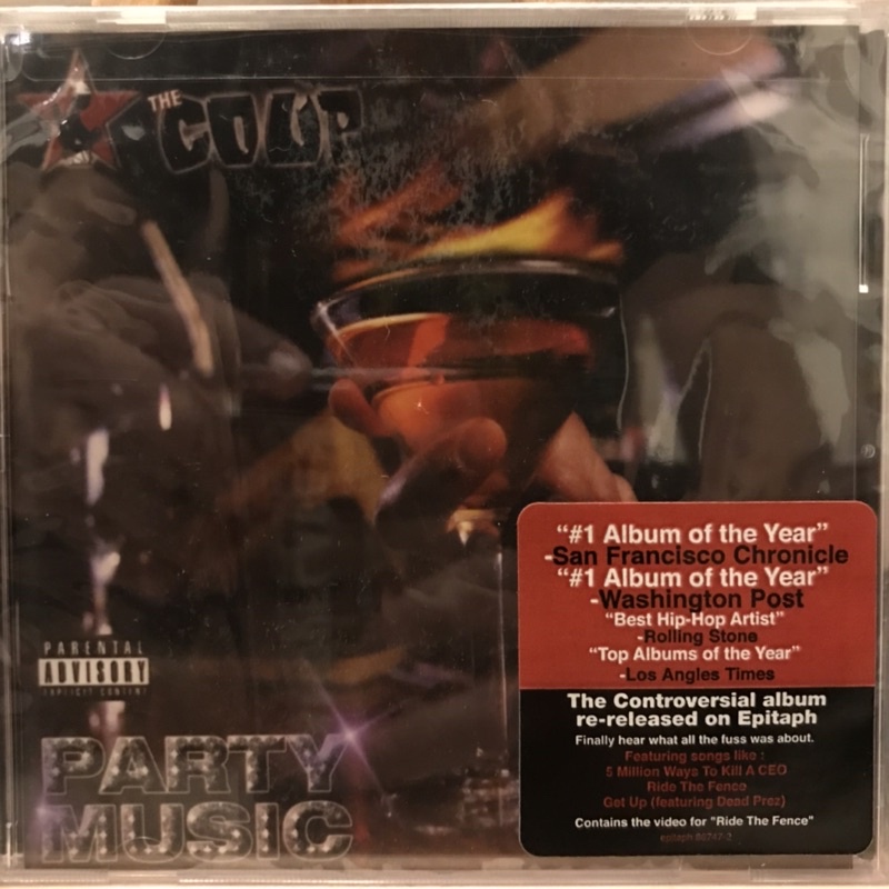 [西岸地下饒舌] The Coup - Party Music 2004 全新未拆 五星推薦品 | 蝦皮購物