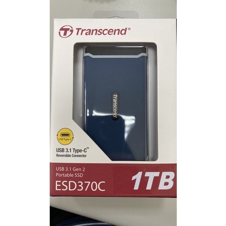 全新可開發票Transcend創見ESD370C 1TB 500G USB3.1 Type C 雙介面外接SSD固態硬碟 | 蝦皮購物