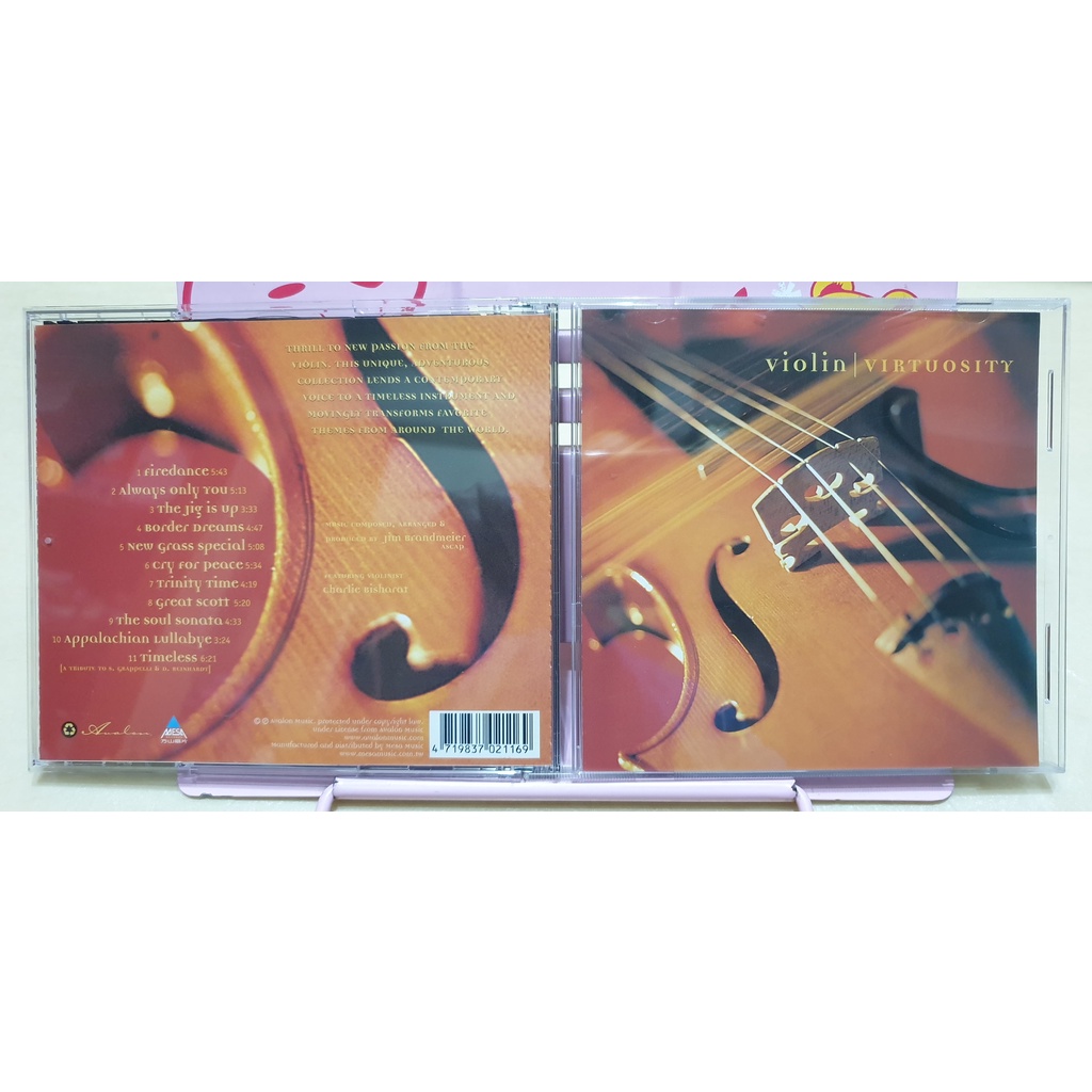 吉姆 激情小提琴 方山唱片 Jim Brandmeier Violin Virtuosity | 蝦皮購物