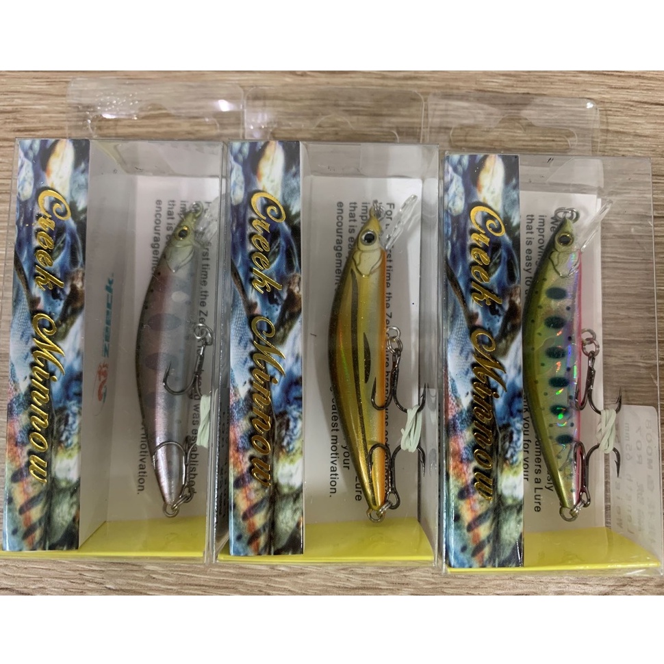 Zeeck 桃花魚 M008 假餌 擬餌 路亞 65mm 5g | 蝦皮購物
