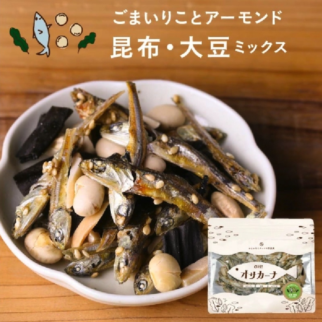 🎉好食誌 - 嚴選 超夯零食 🎉 日本 OH Sakana 小魚干 小魚乾 杏仁小魚 超多口味 點心 零食 | 蝦皮購物